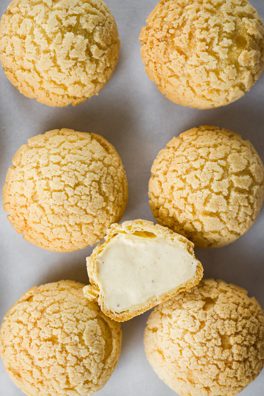 Choux Cream ou Choux au Craquelin - Thinking Sweet
